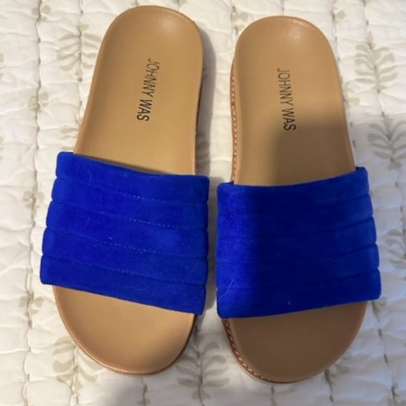 Johnny Was | Shoes | Johnny Was Slides | Poshmark